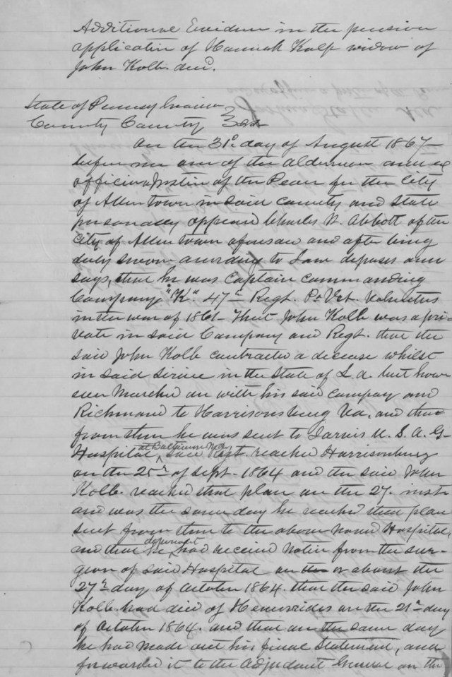 No Way to Treat a Widow: A Look at the U.S. Civil War Pension Battles ...