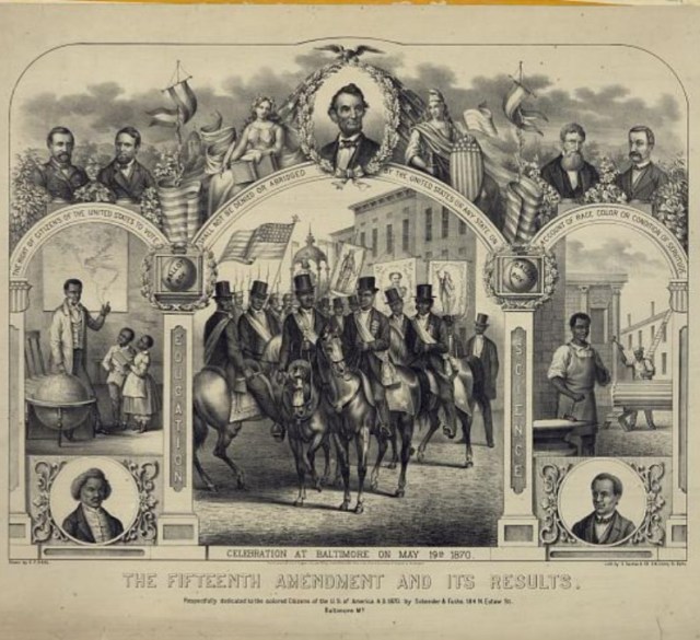 Black History Month: Ratification of the 15th Amendment to the United ...